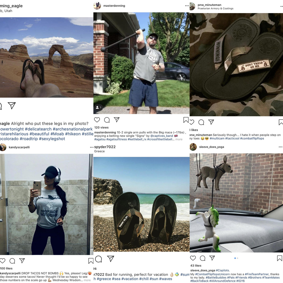 Combat Flip Flops Instagram Photo Of The Week - July 12th