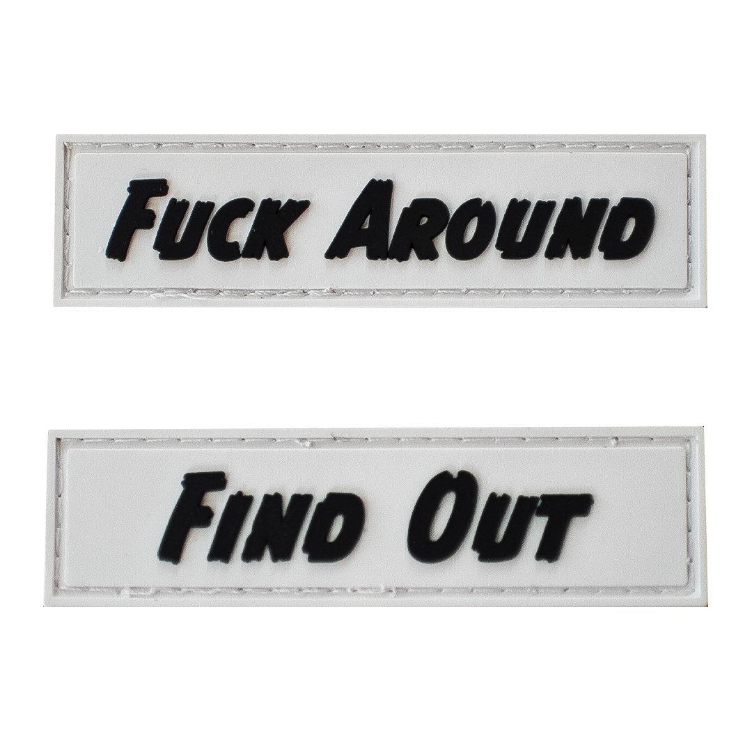 F-ck Around, Find Out - Patch Set – Combat Flip Flops