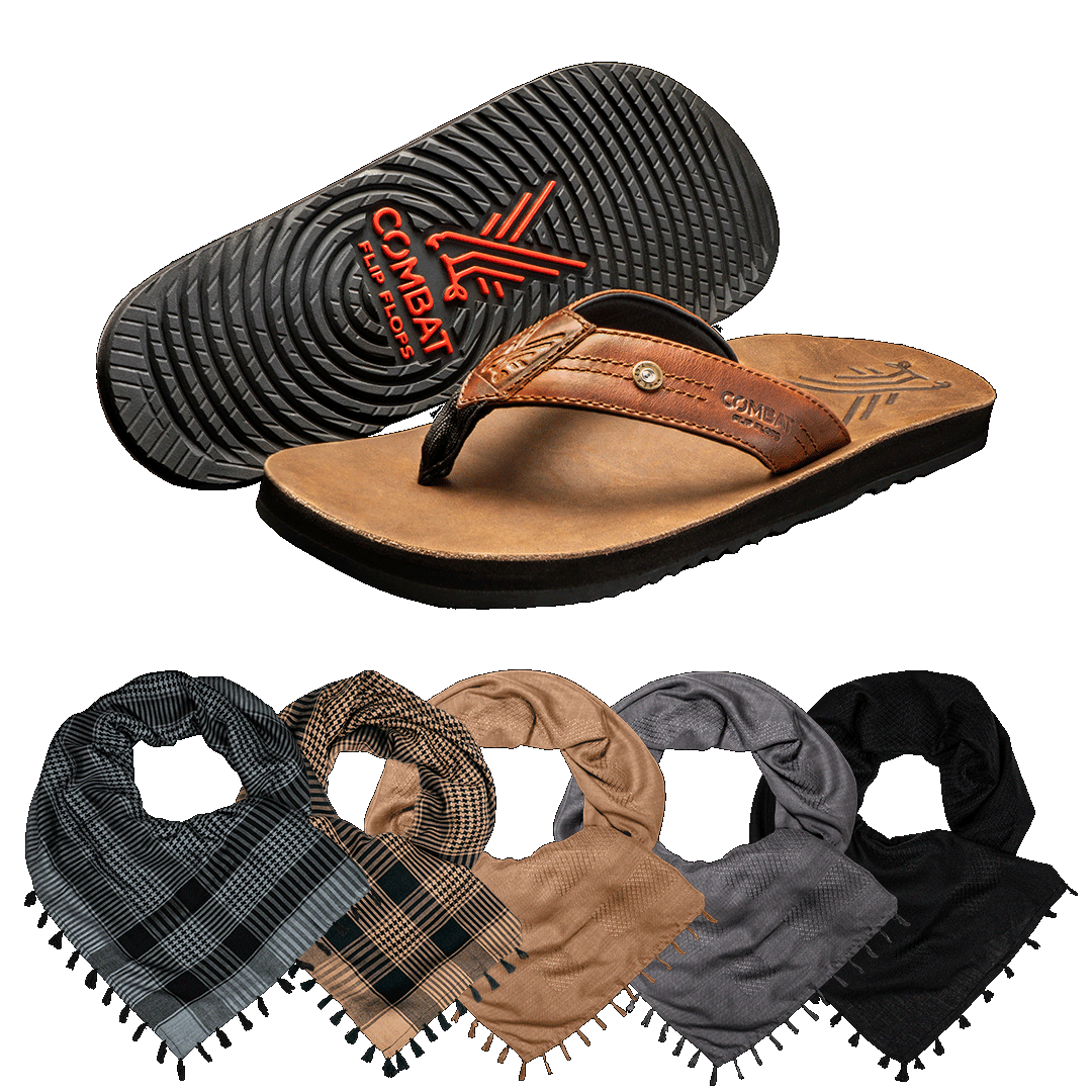 AK-47 + Shemagh Bundle – Combat Flip Flops