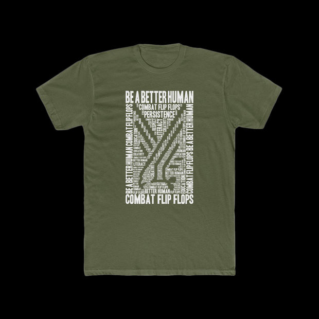 Negative Space Men's Tee – Combat Flip Flops