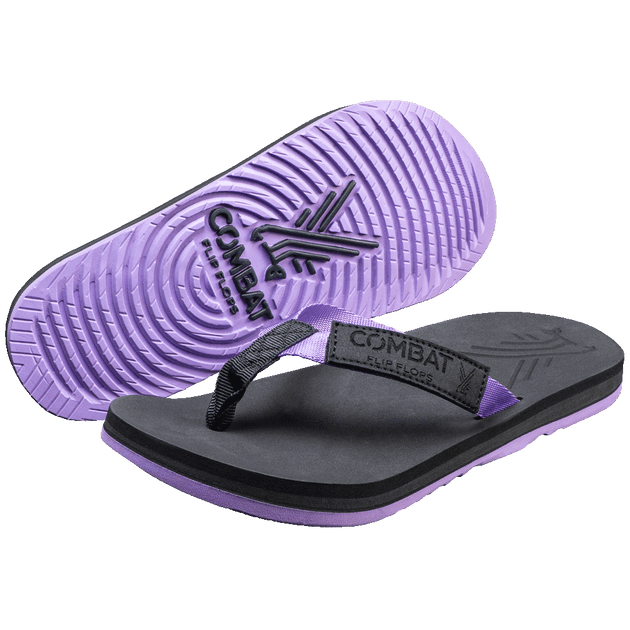 Women's Lavender Flip Flops – Combat Flip Flops